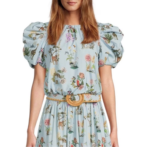 ANTONIO MELANI | Tops | Antonio Melani X Jennifer Sumko Blue Safari Top ...